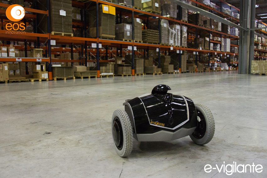EOS Innovation lance la commercialisation de son robot de surveillance ...