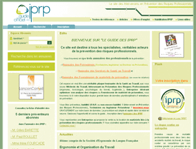 Un site internet pour les IPRP - Infoprotection