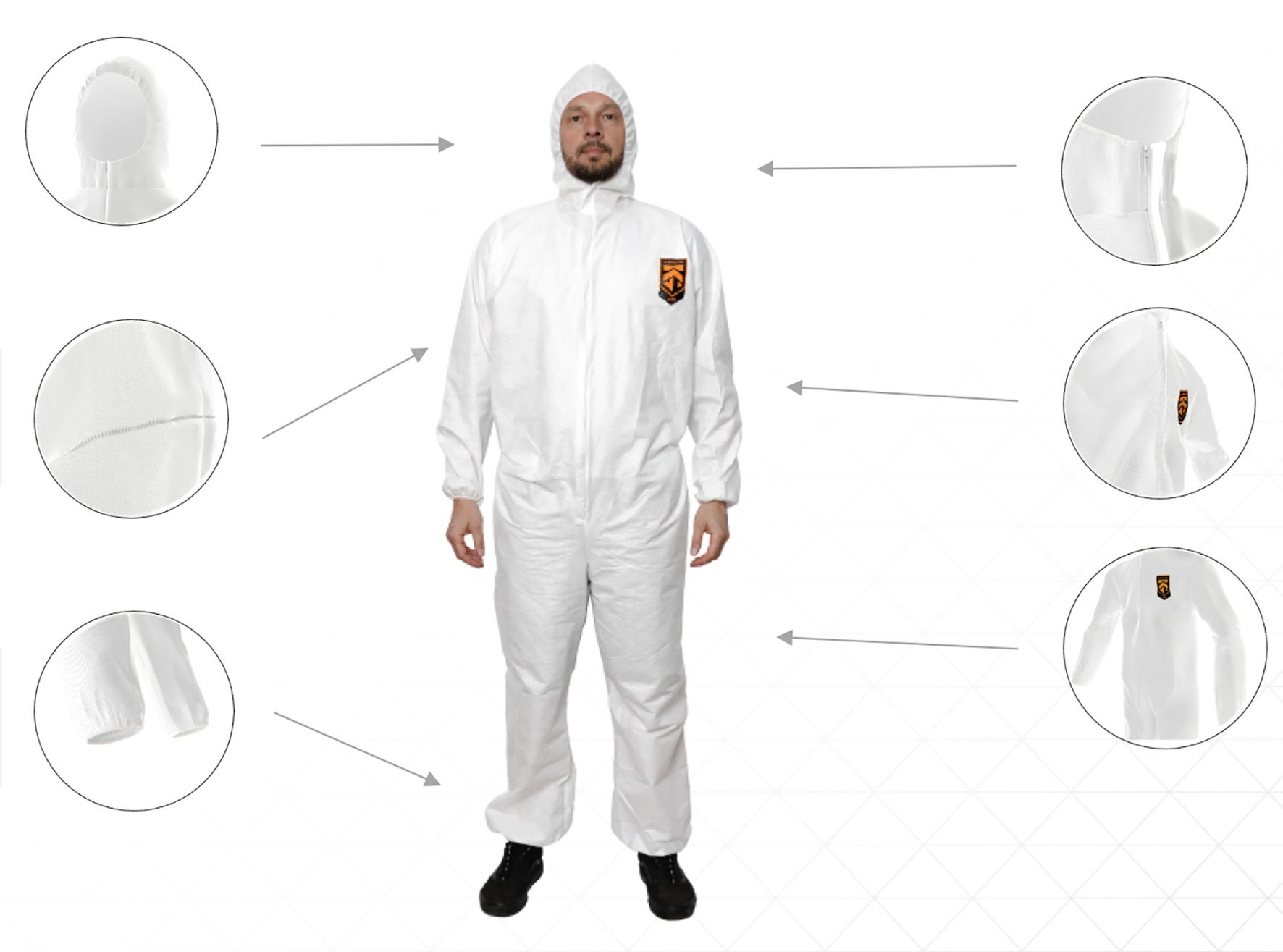 Une combinaison de protection contre le risque chimique et nucléaire ...