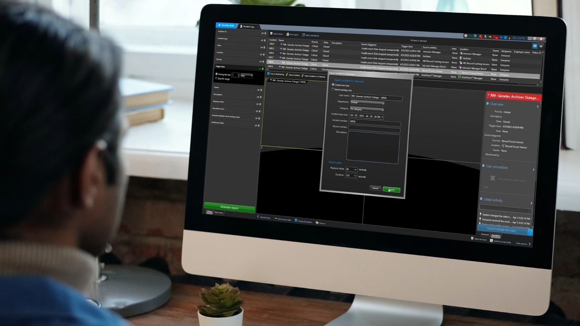 Une interface pour unifier la gestion d’incident et de preuves ...