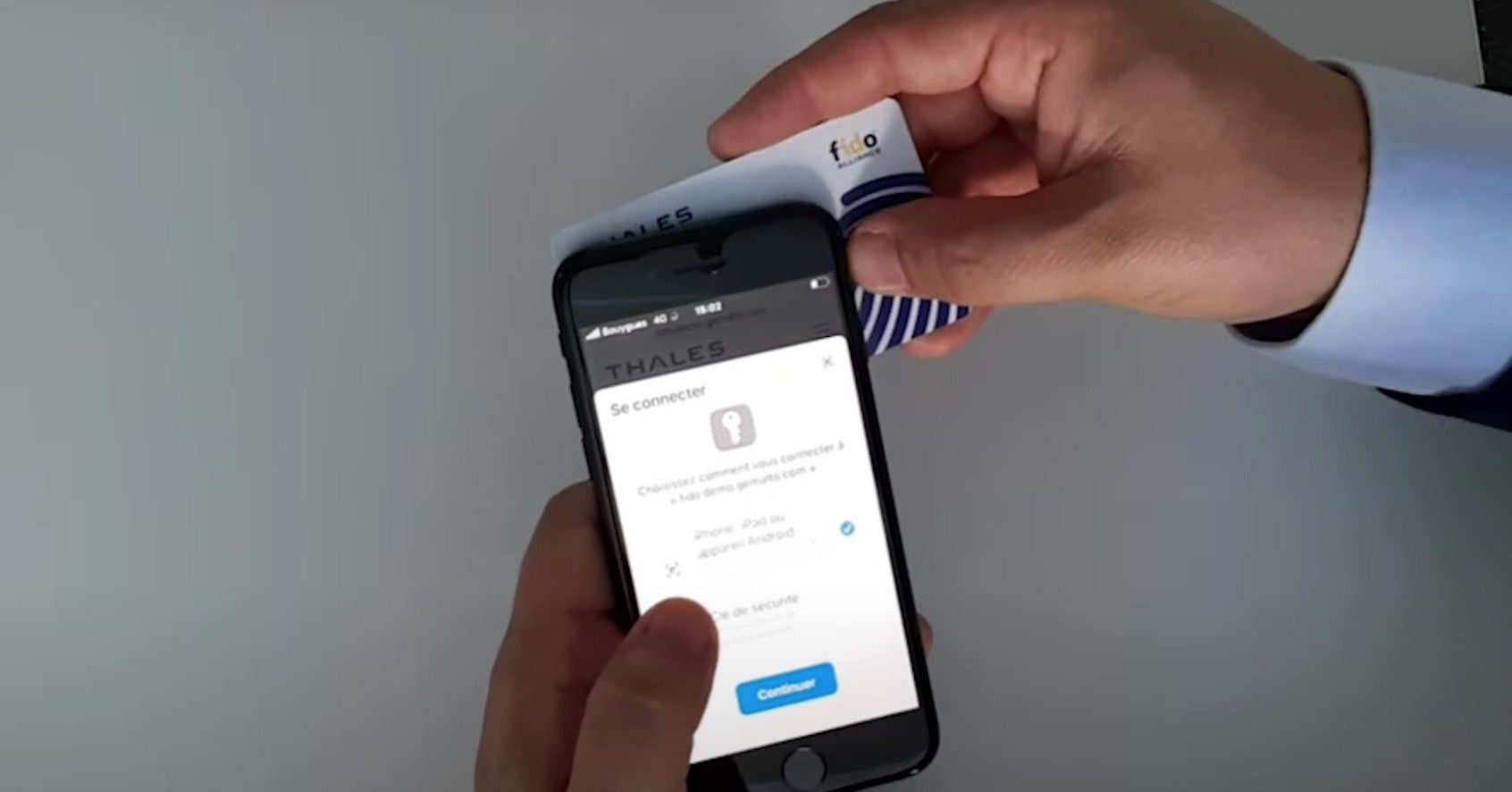 Une carte à puce pour simplifier l’authentification biométrique ...